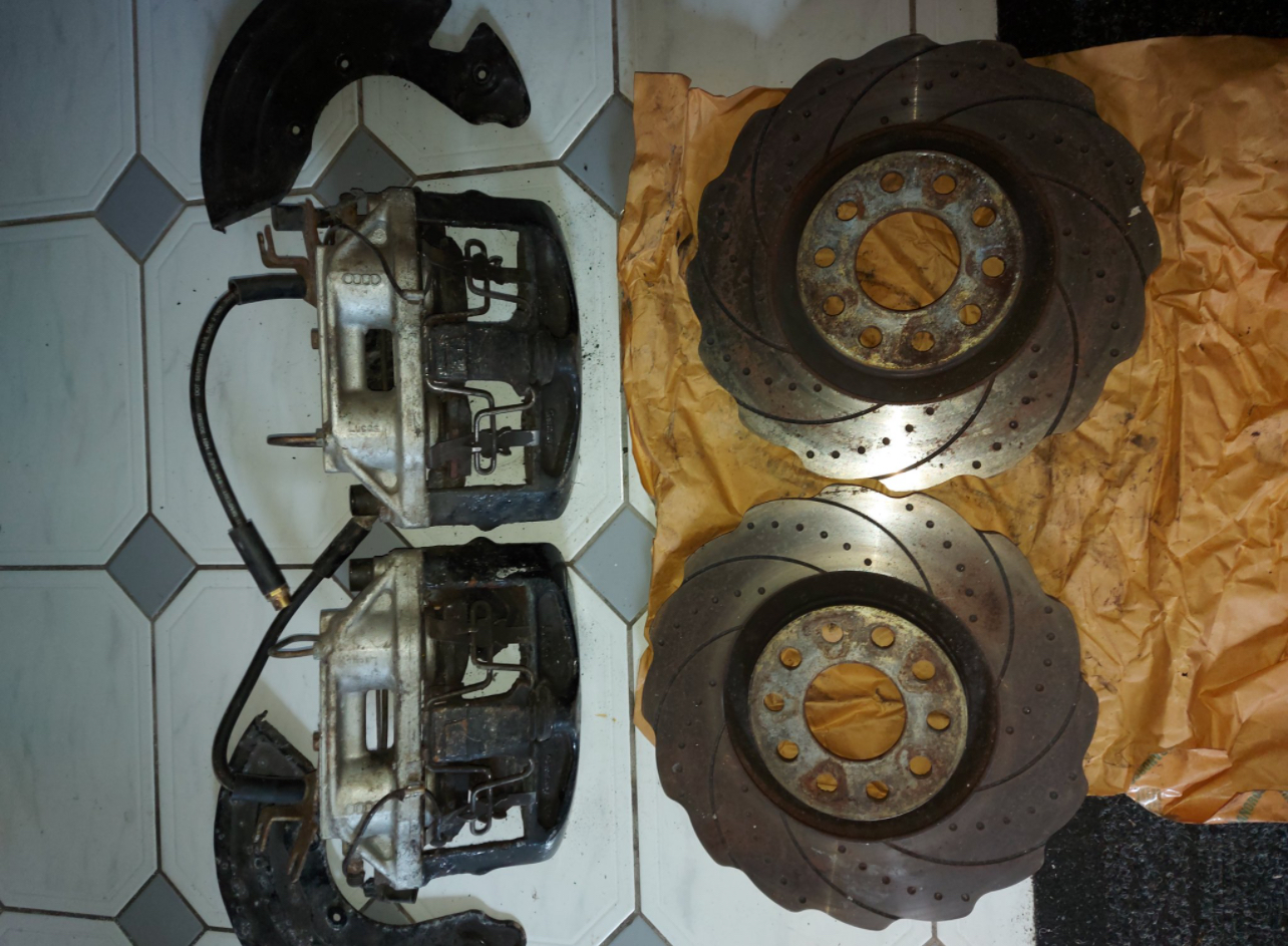 Audi S4 B5 Front Brakes - Audi B5s4 Parts - B5 Audi S4 Big Brake Kits